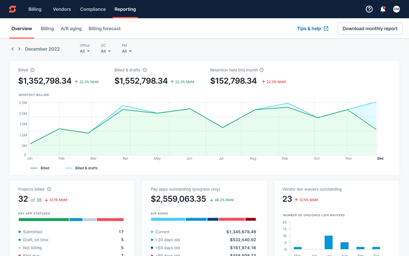 Siteline | Construction Billing Software
